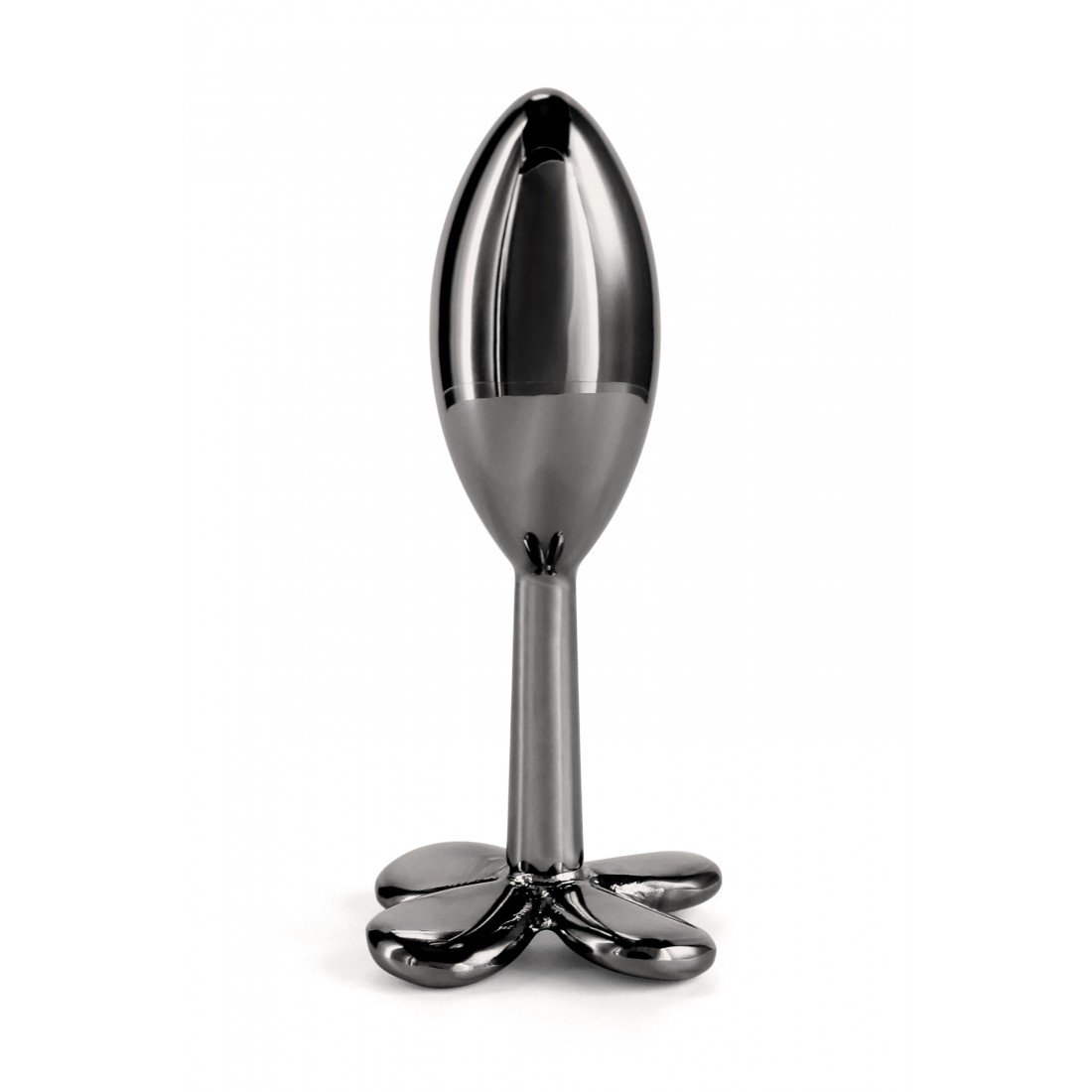 PLUG ANAL REAR ASSETS CLOVER GUNMETAL - Sex Shop Fruto Proibido