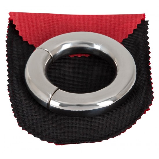 Testicle ring and testicle weight in one! This weighty ball stretcher ...